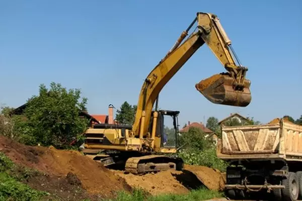 Wat zijn de onderdelen van een graafmachine?