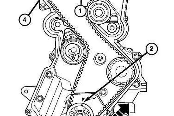 Yadda ake Canja Belt ɗin Lokaci akan Motocin Dodge 4356_4