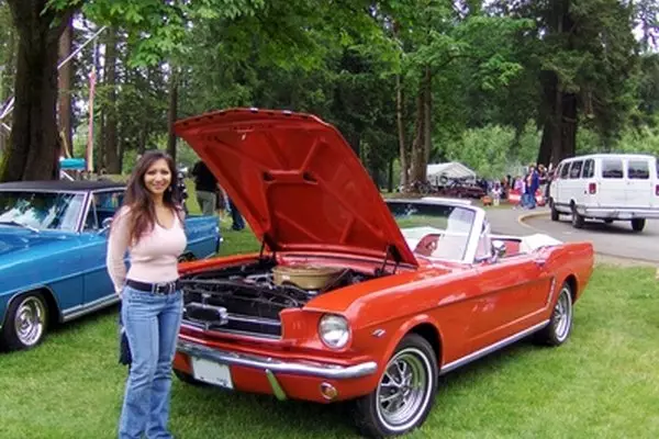 Ford Mustang Vaihteiston tunnistus